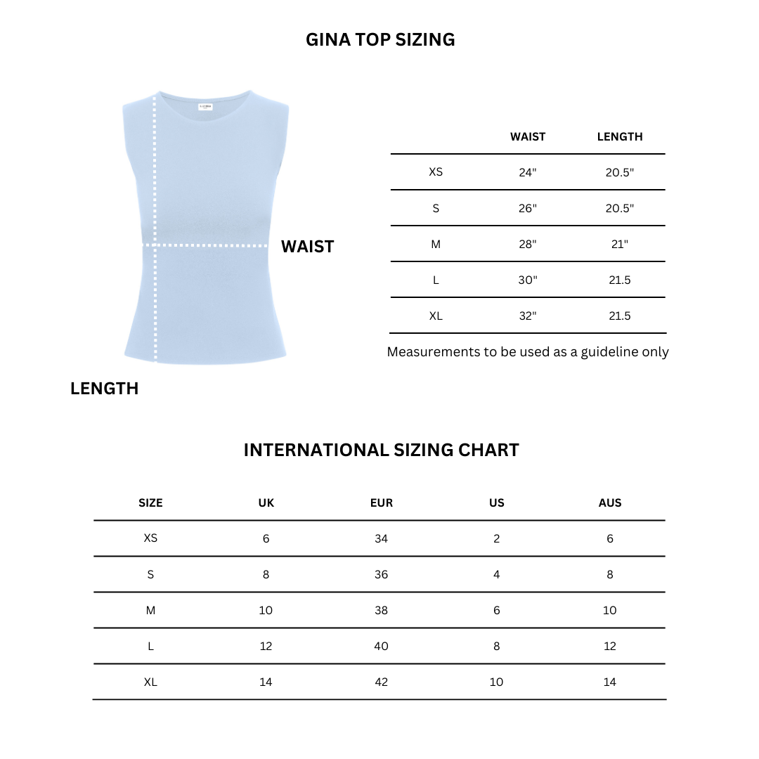 Gina Top - Baby Blue – Susamusa