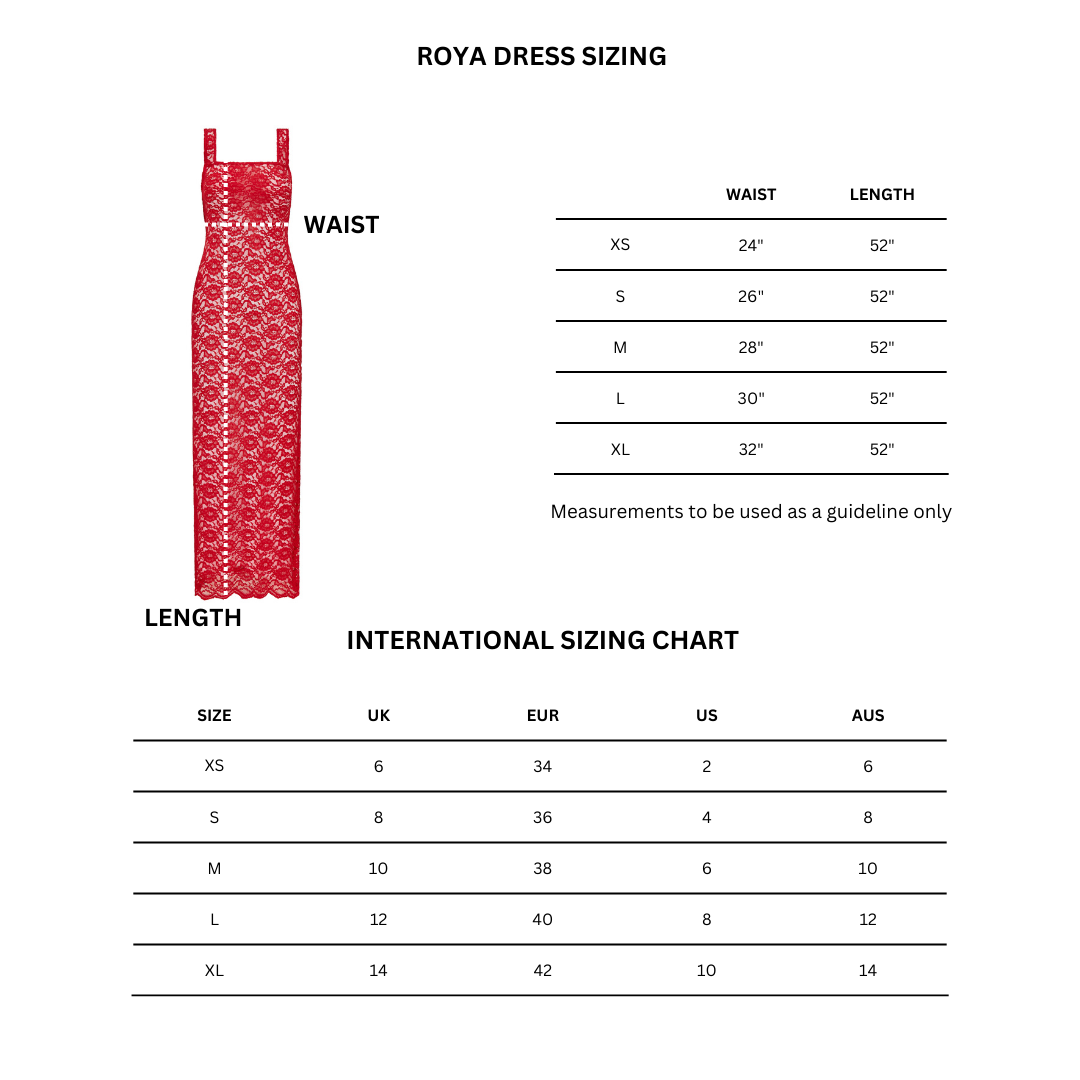Roya Dress - Scarlet Red – Susamusa